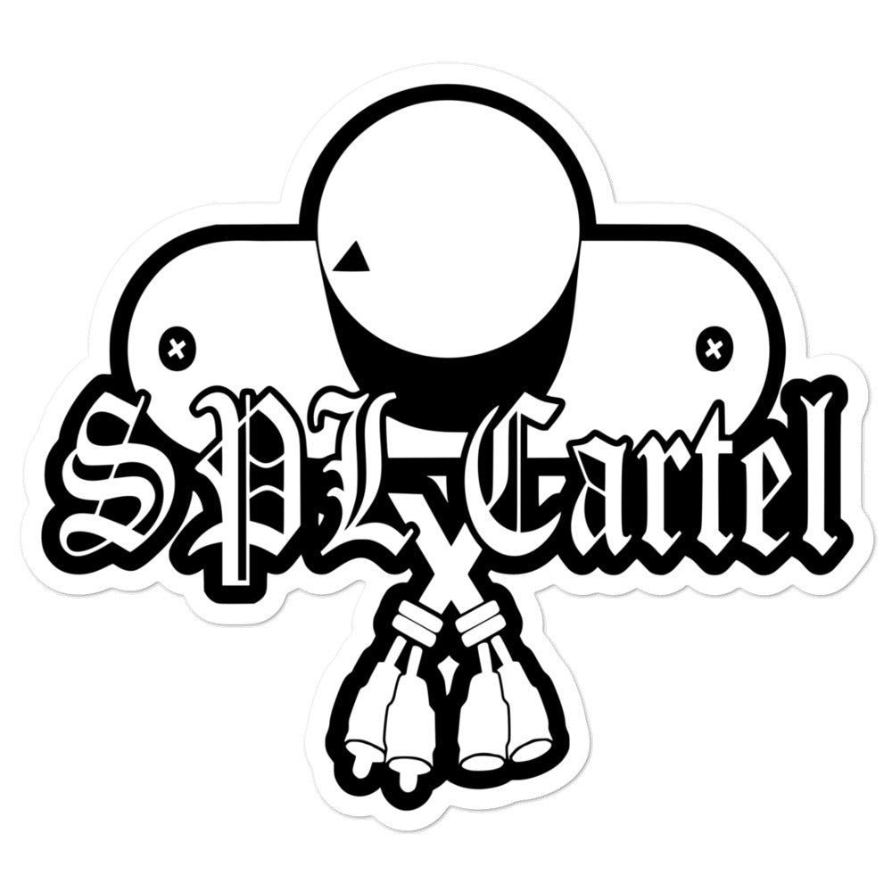 SPL Cartel Die Cut Classic Decals (White) – Caraudioswag
